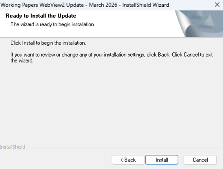 How to upgrade Working Papers