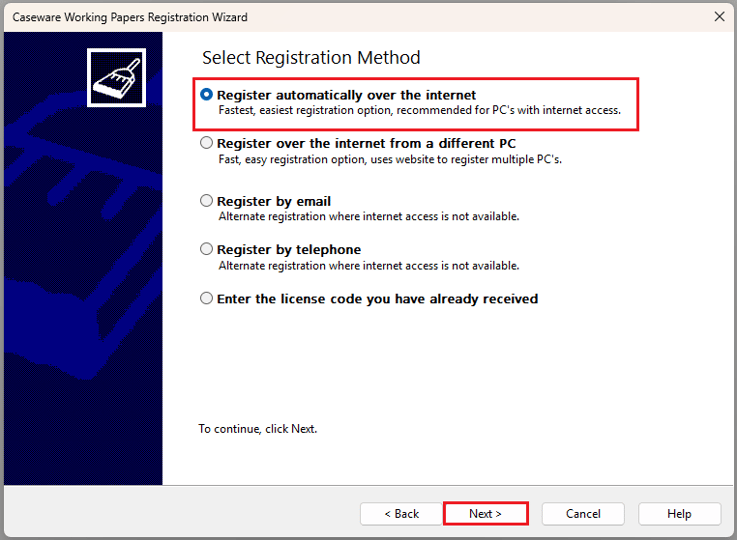 Activating Caseware Working Papers